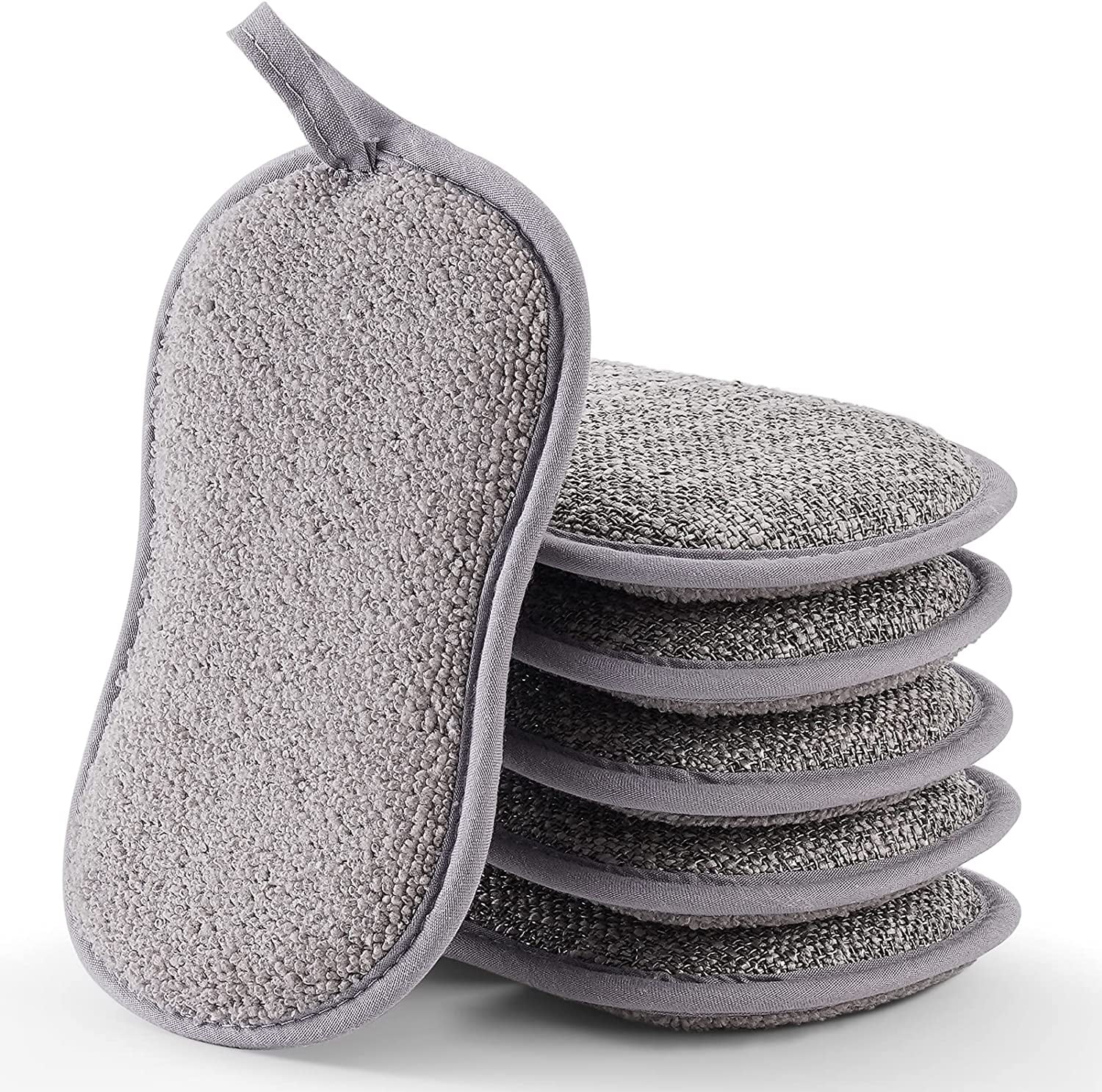 Multipurpose Cleaning Dish Sponges for Kitchen, More Durable Non ...