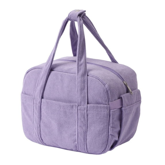Multipurpose Cotton Fabric Lunch Box Bag With Room Compartment Holds ...