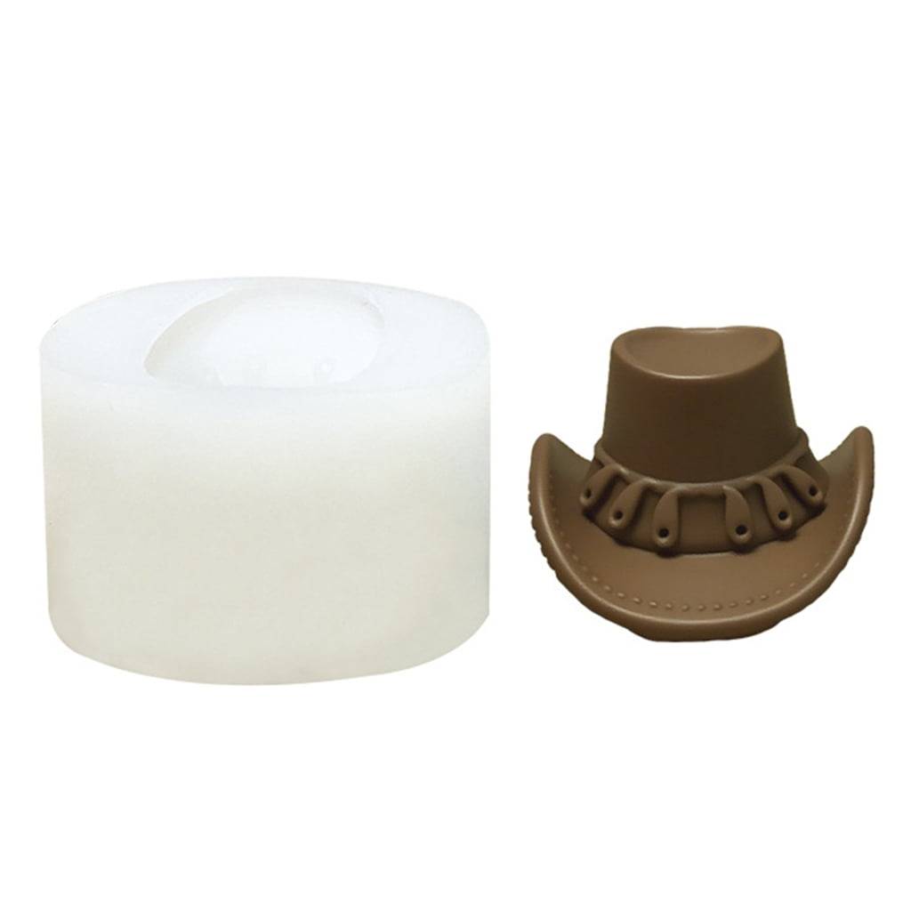 Multipurpose Cowboy Hat Crafting Mould Reusable Silicone for Candle ...