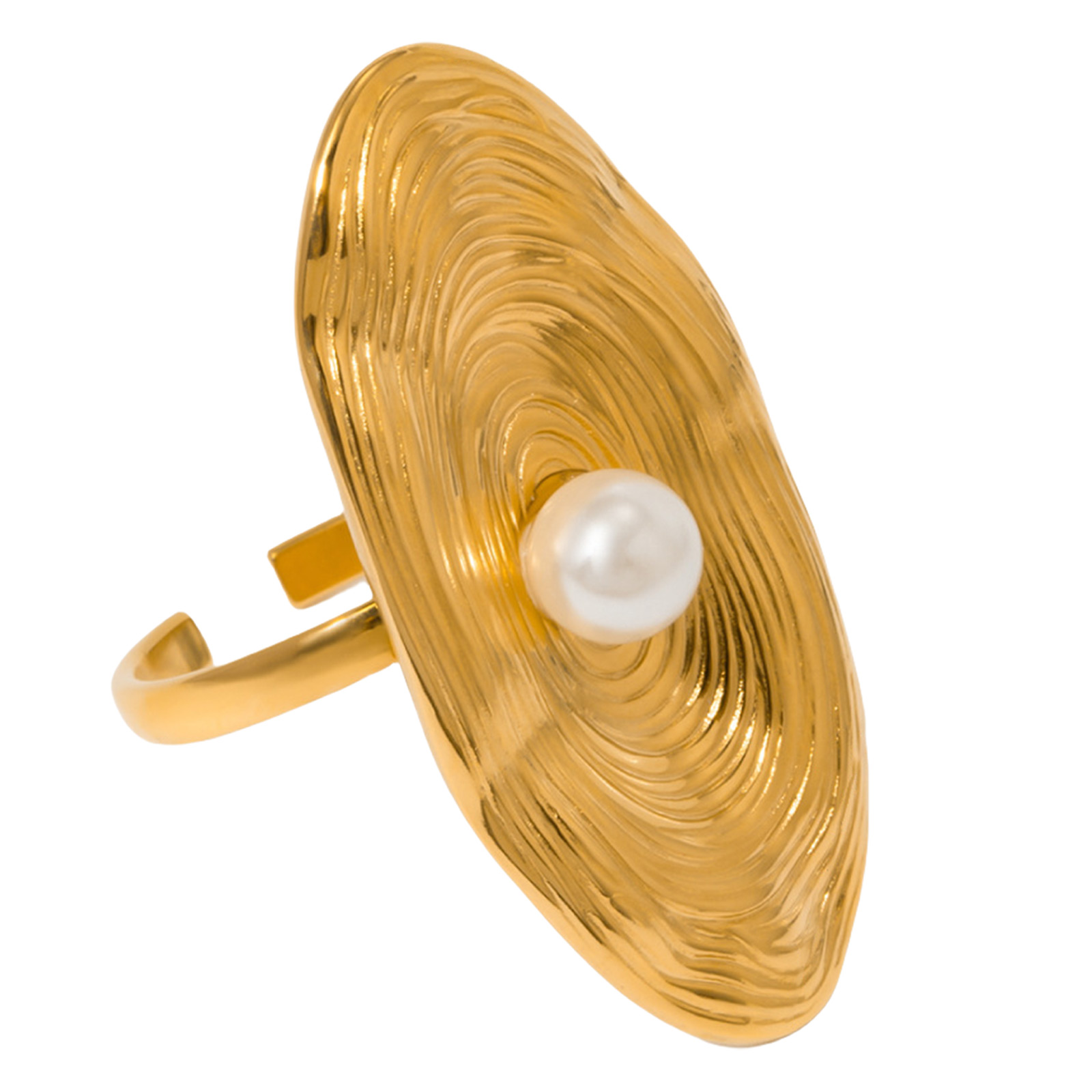Multipurpose Crystals Embedded Rings in Sturdy Stainless Steel ...