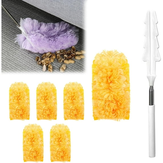 Multipurpose Disposable Bendable Duster with Extendable Pole, Multi ...