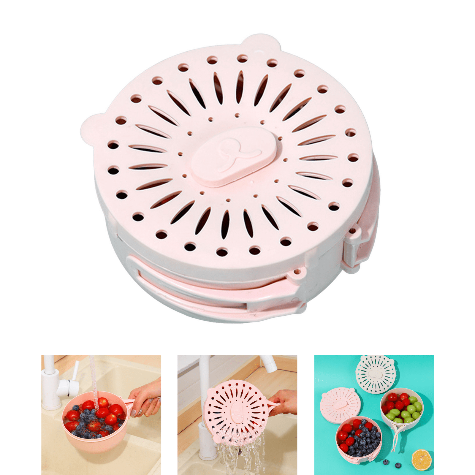 Multipurpose Drain Wash Basket for Fruit and Vegetable - Fruit Washing ...