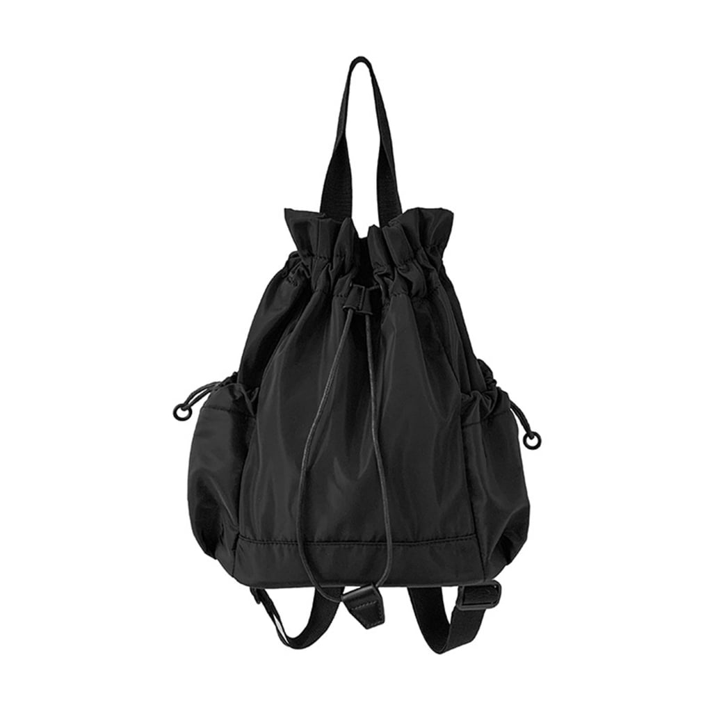 Multipurpose Drawcord Closure Backpack For Men Women Roomy Interior ...