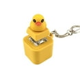 Duckling Quacking Fidgety Toy Duck Keypad Keycap Regulator Button Sound ...