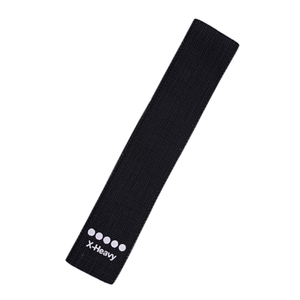 Multipurpose Elastic Glute Exercise Resistance Loop With Anti Roll ...