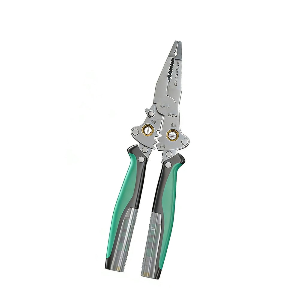 Multipurpose Electrician Tool Combines Wire Stripper Crimper And Tester ...
