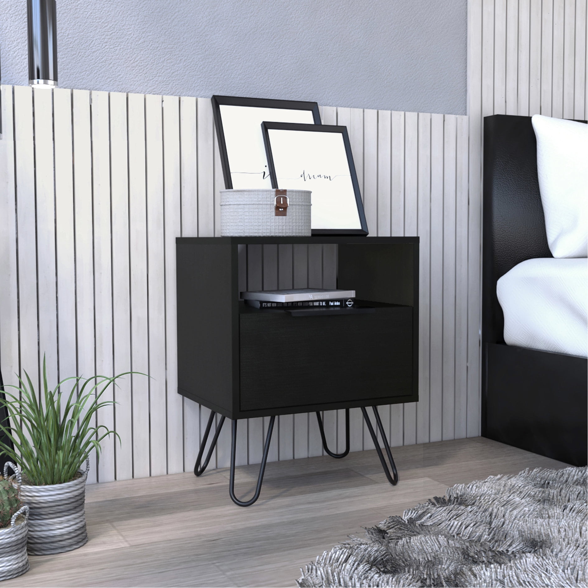 Multipurpose End Table+Open Shelf Feature”-“Living Room Setup ...