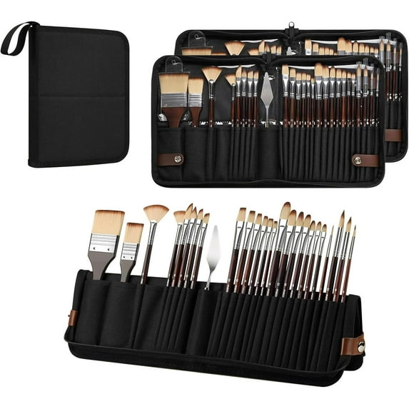 Multipurpose Fabric Brush Set Case Offering Flexible Storage for ...
