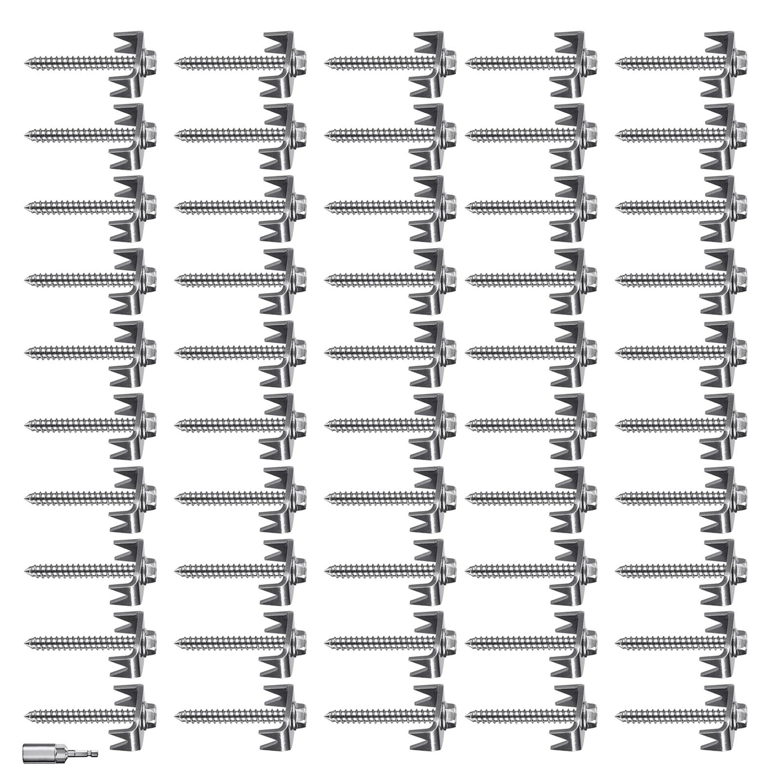 Multipurpose Fence Staple Metal Fence Nails Fence Fastening Solution ...