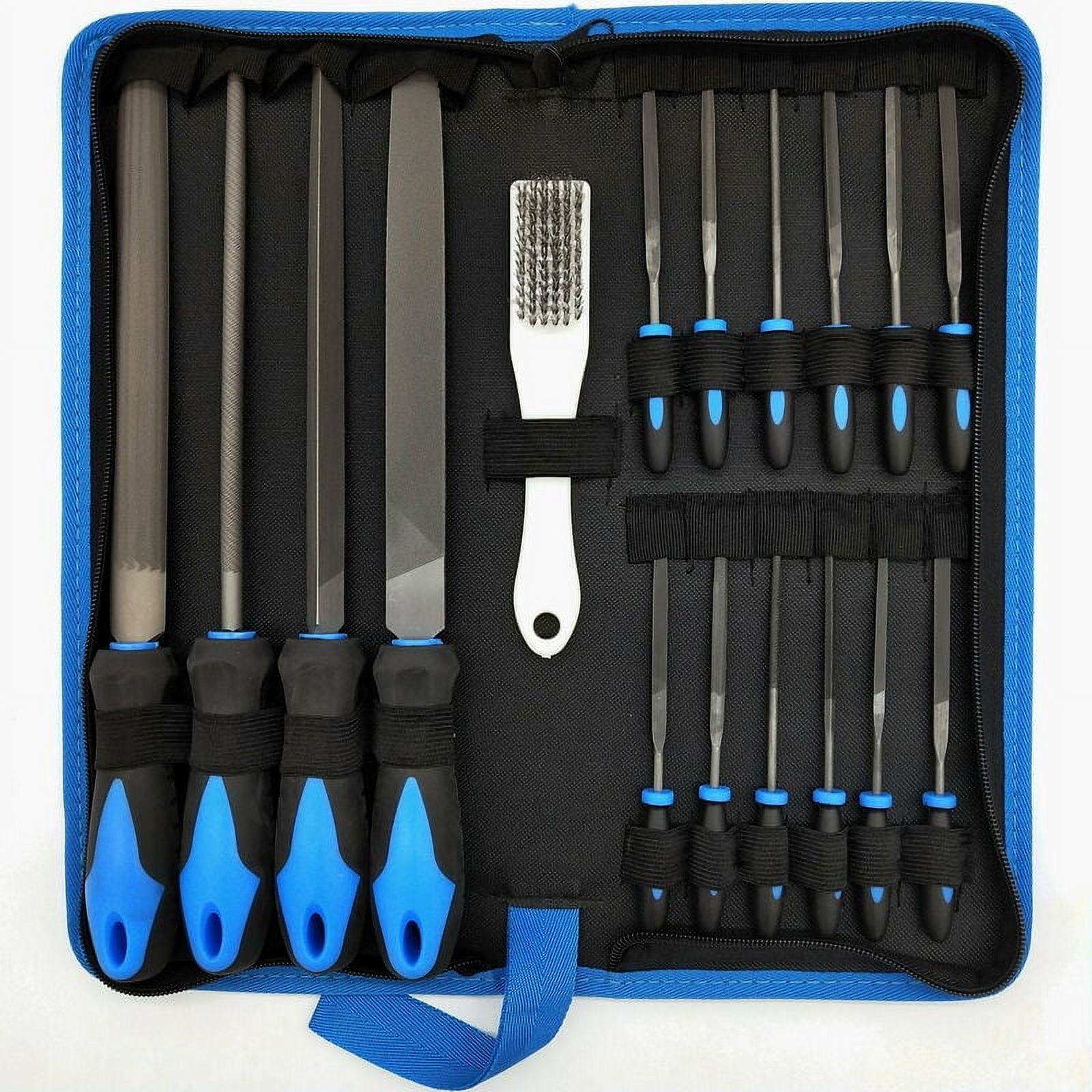 Multipurpose File Set, Ergonomically Designed T12 Forged Alloy Steel ...