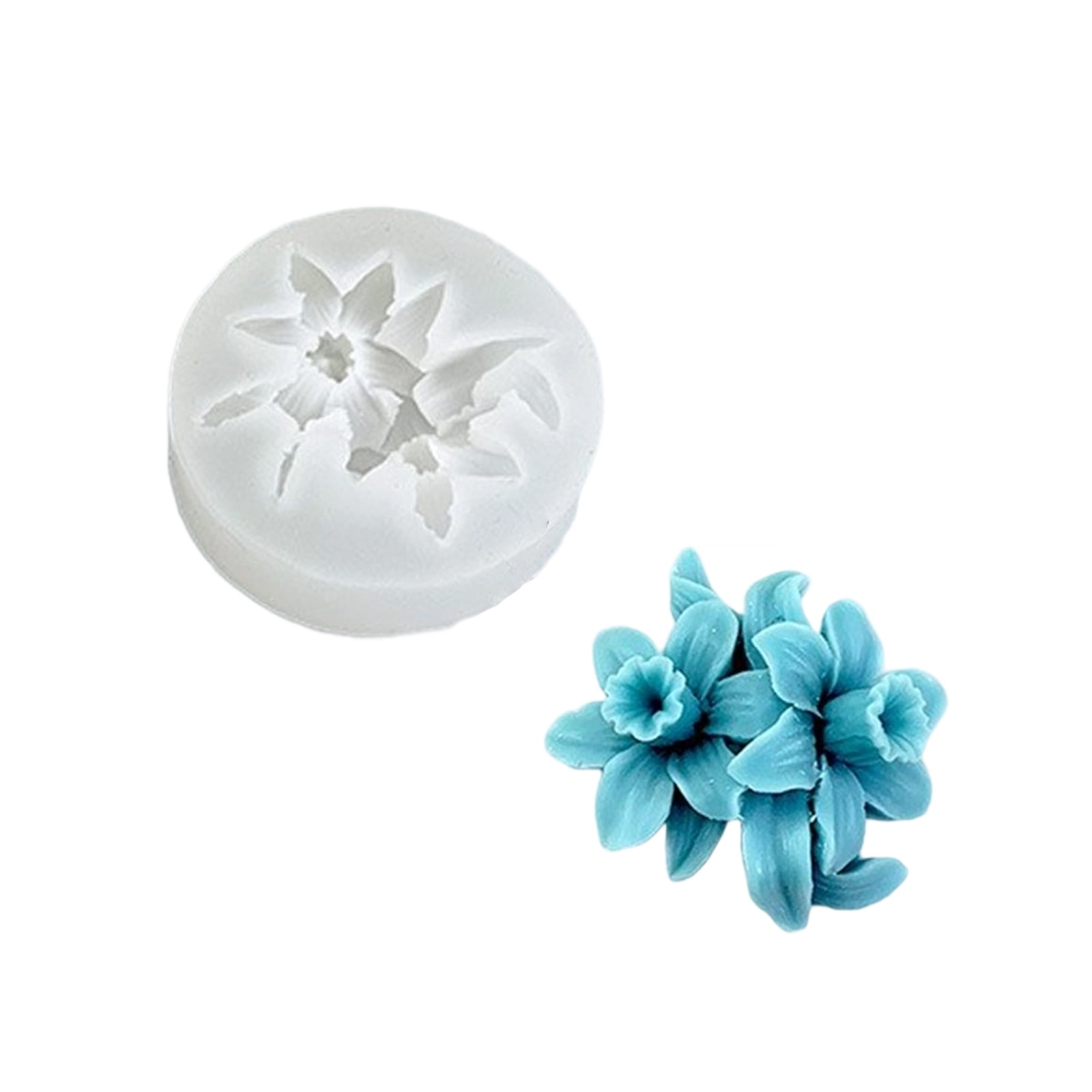 Multipurpose Flower Sturdy Silicone Mould Small Size Craft Supplies for ...