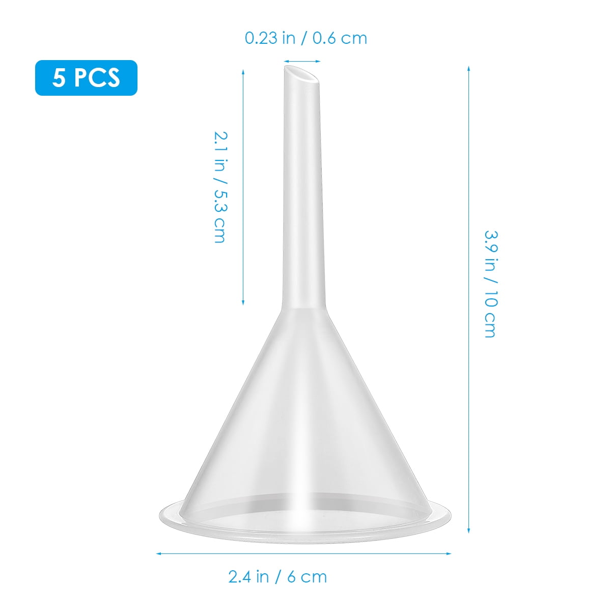 Multipurpose Funnels Home Funnel Funnels for Filling Small Bottles Tiny ...