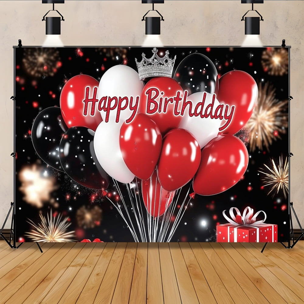 Multipurpose Happy Birthday Logo Banner,59*78.7in - Walmart.com