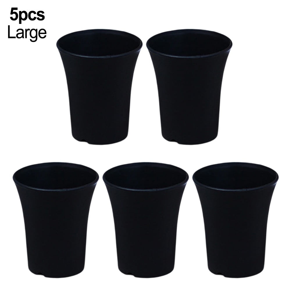 Multipurpose High Waist Plastic Succulent Pot Set for Plant Collection ...