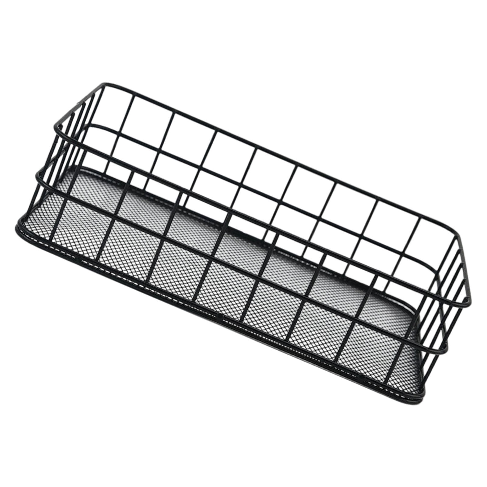 Multipurpose Iron Grids Storage Bin For Bathroom Essential Kitchens ...