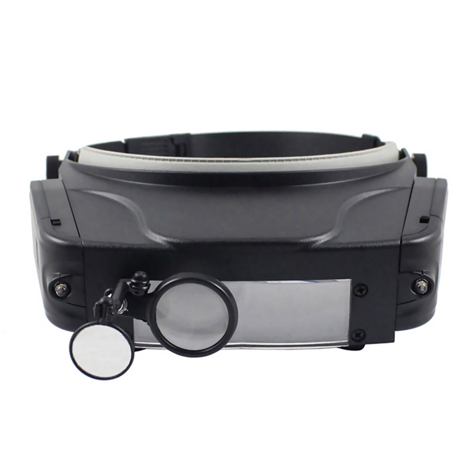 Multipurpose LED Head Magnifier 4-Level Magnification, Adjustable ...
