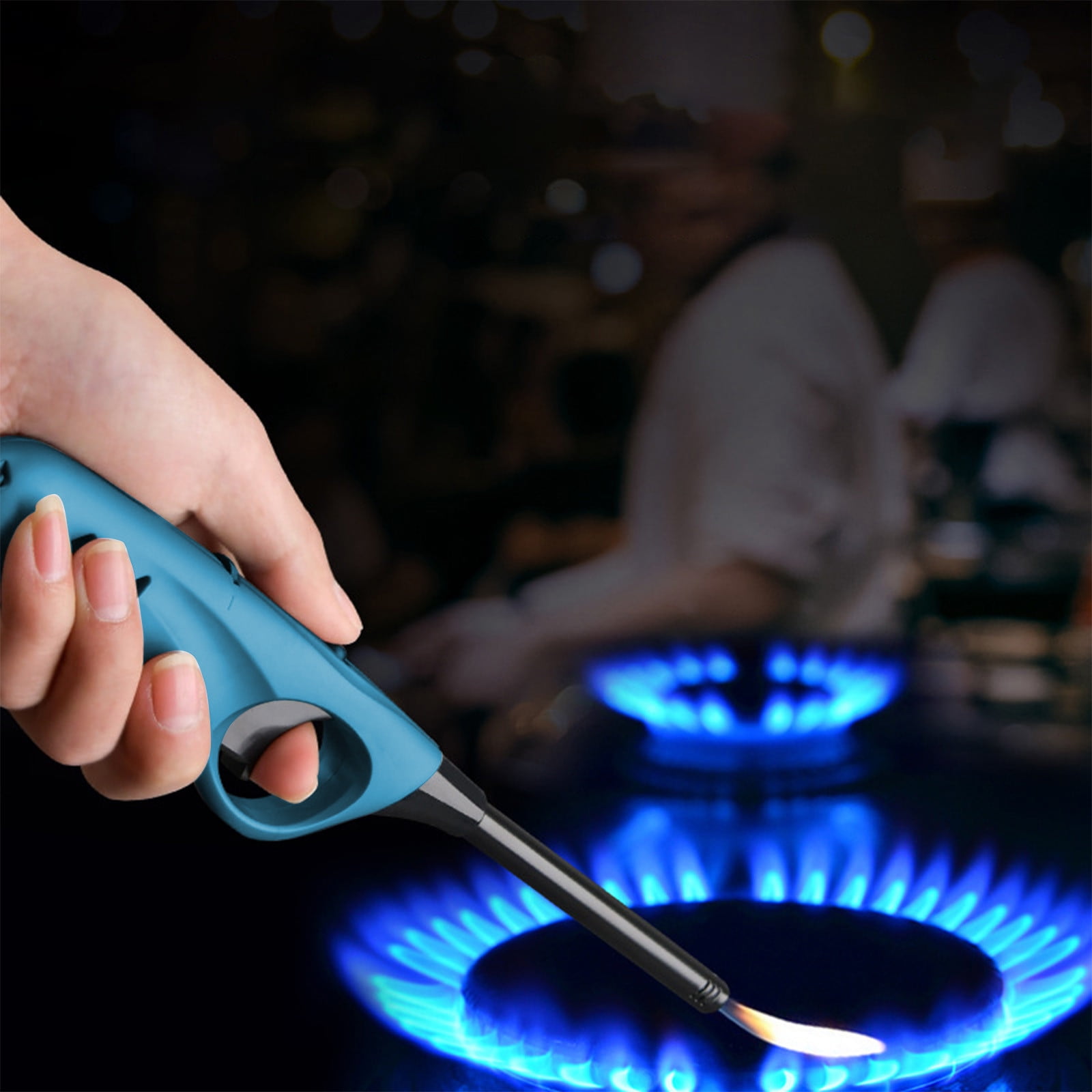 Multipurpose Lighter Refillable with Visible Fuel Tank Windproof ...