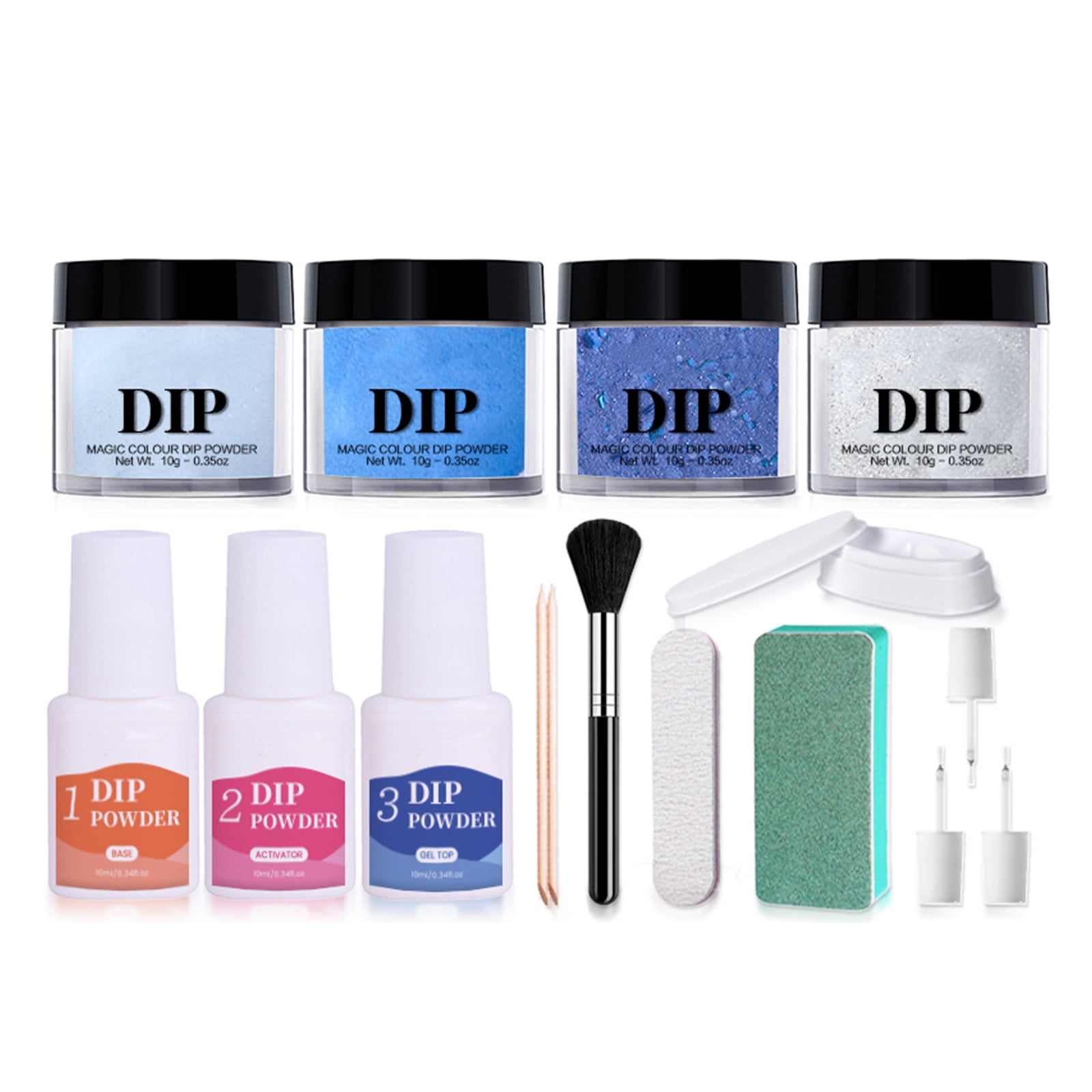 Multipurpose Liquid Dipping Nails Powder Collection With Color ...
