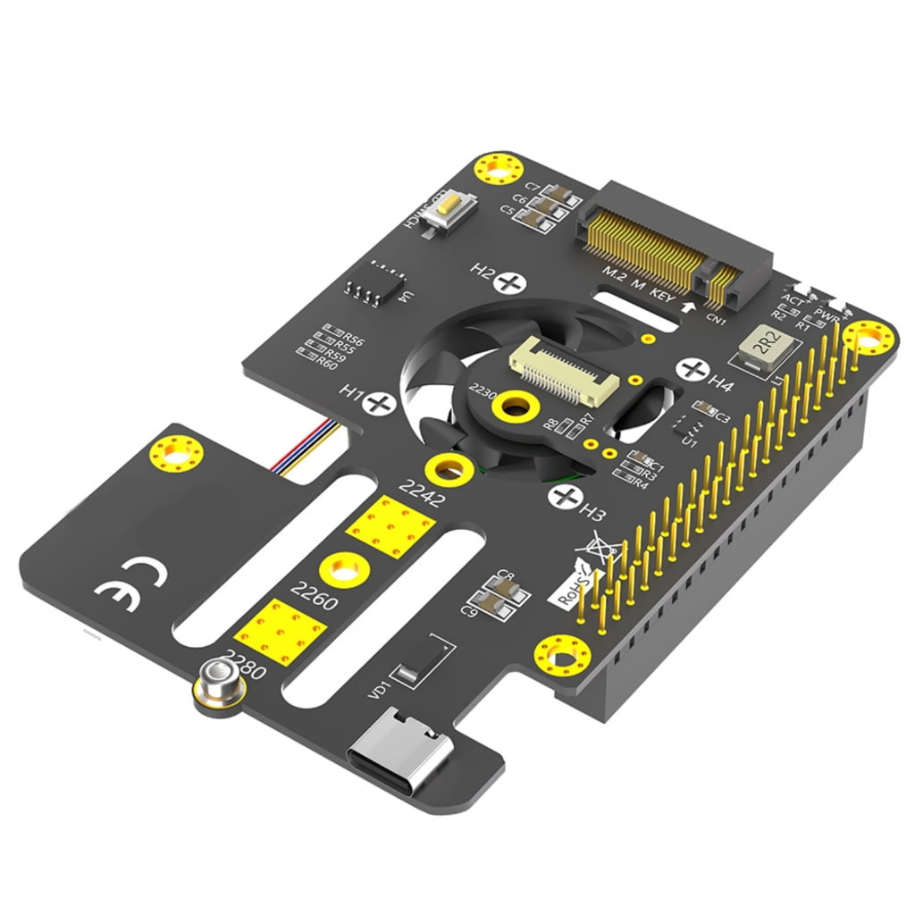 Multipurpose Long NVME Expansion Card NVMe to PCIe Adapter with Coolers ...
