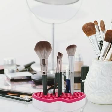 Multifunctional Makeup Brush and Paint Brush Holder - Detachable ...