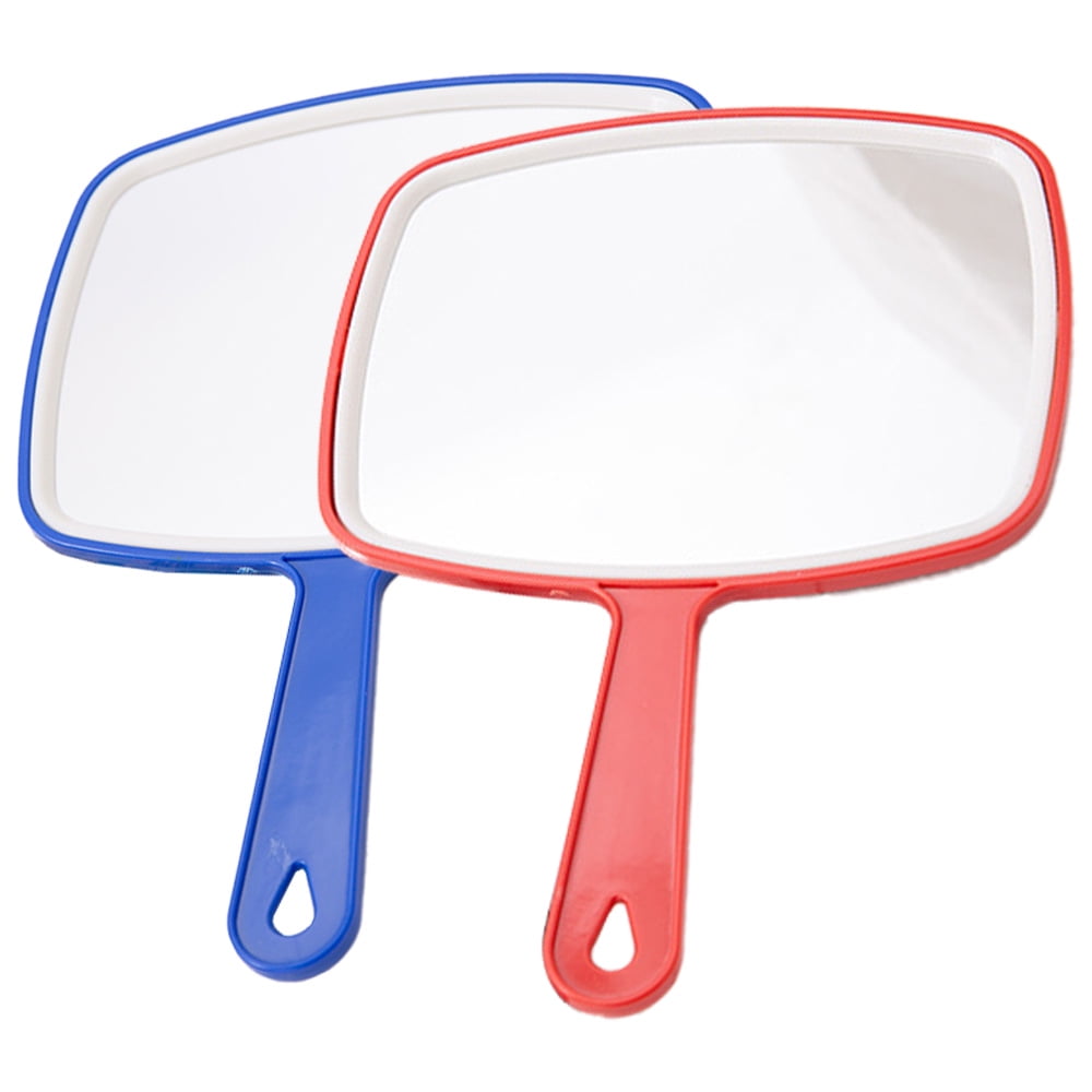 Multipurpose Makeup Mirror Portable Hand Mirrors with Handle for Barber ...