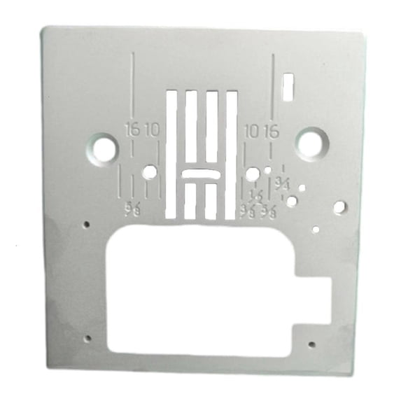 Multipurpose Metal Needle Plate with Scale For 86992 Sewing Machine ...