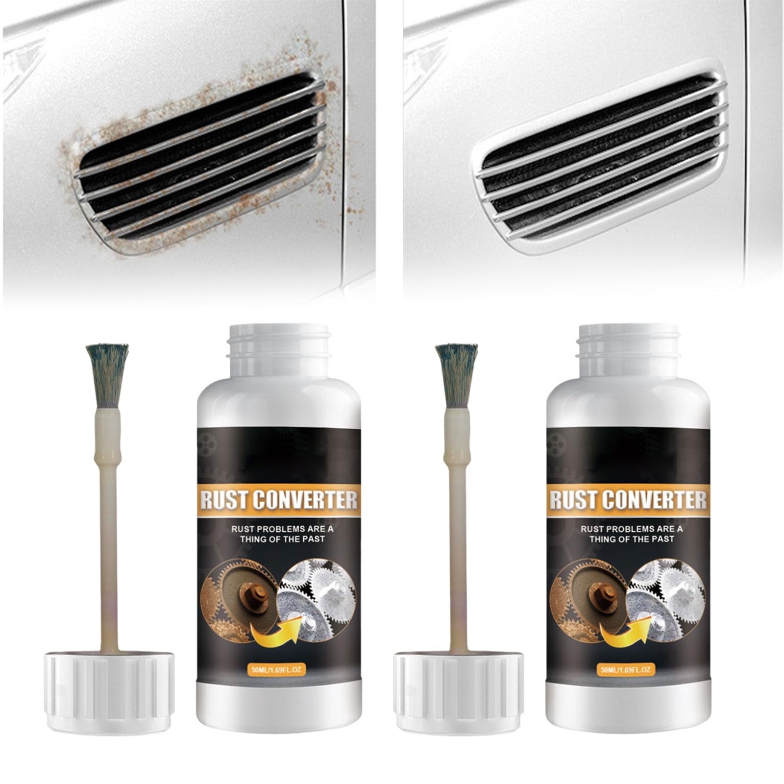 Multipurpose Metal Rust Removal and Converter for Car, Rust Remover for ...