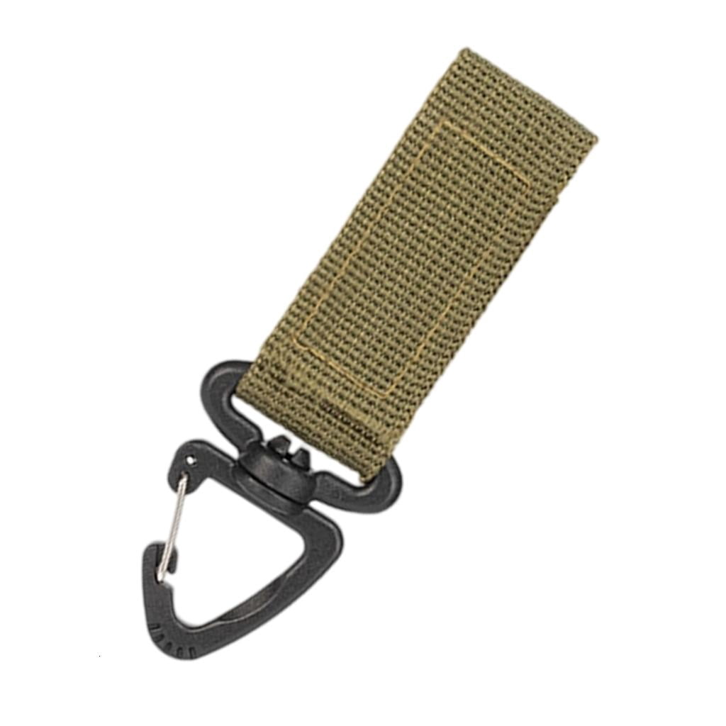 Multipurpose Nylons Triangle Clip Rotating Camping Carabiner Hook ...