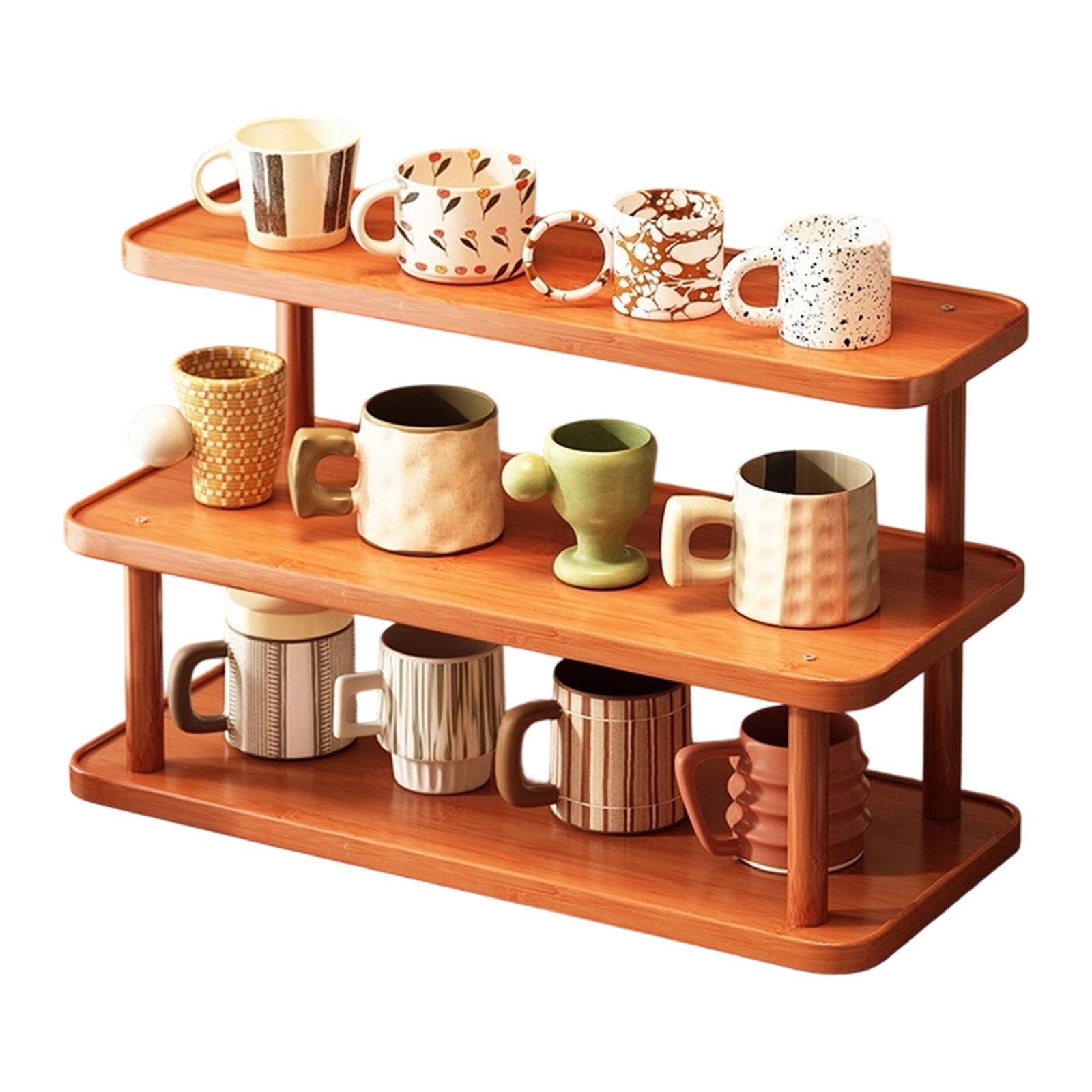 Multipurpose Organizers Rack for Teas Sets Open Design Easy Access ...