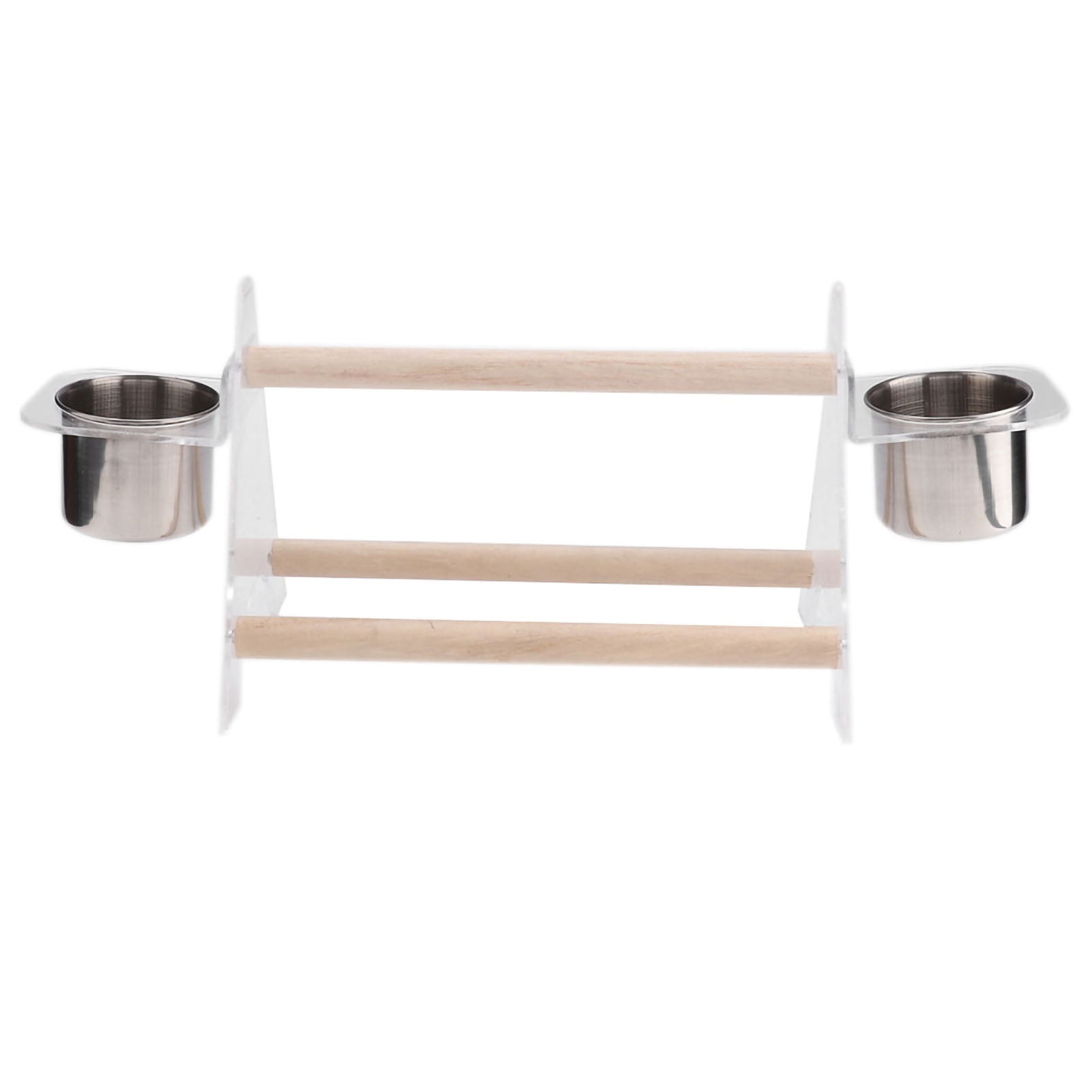 Multipurpose Pet Bird Parrot Stand Platform Birdcage with Feeder ...