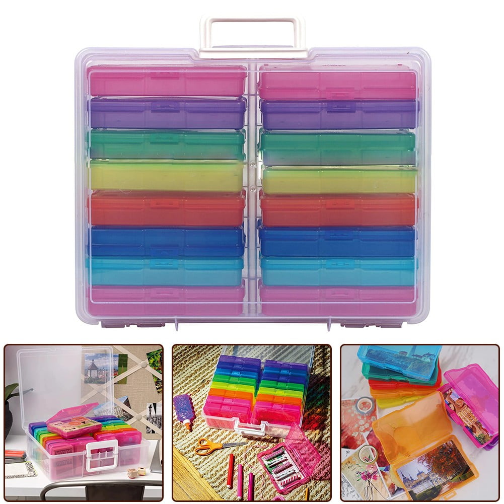 Multipurpose Photo Storage Craft Keeper, Main Container with 16 ...