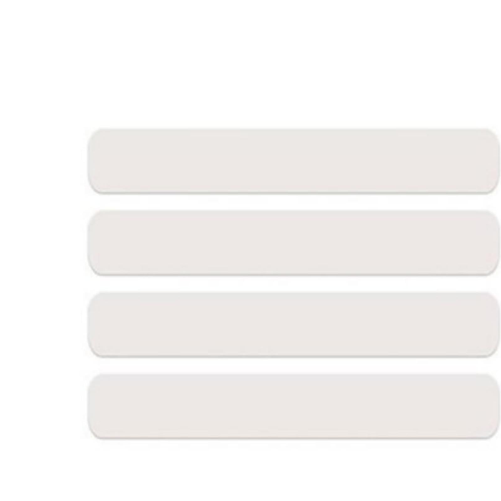 Multipurpose Plastic Mounting Tapes,Transparent Fixing Strips (4-Pack ...