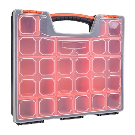 Multipurpose Plastic Organizers With Snapping Lock Lids And Easy Carry ...