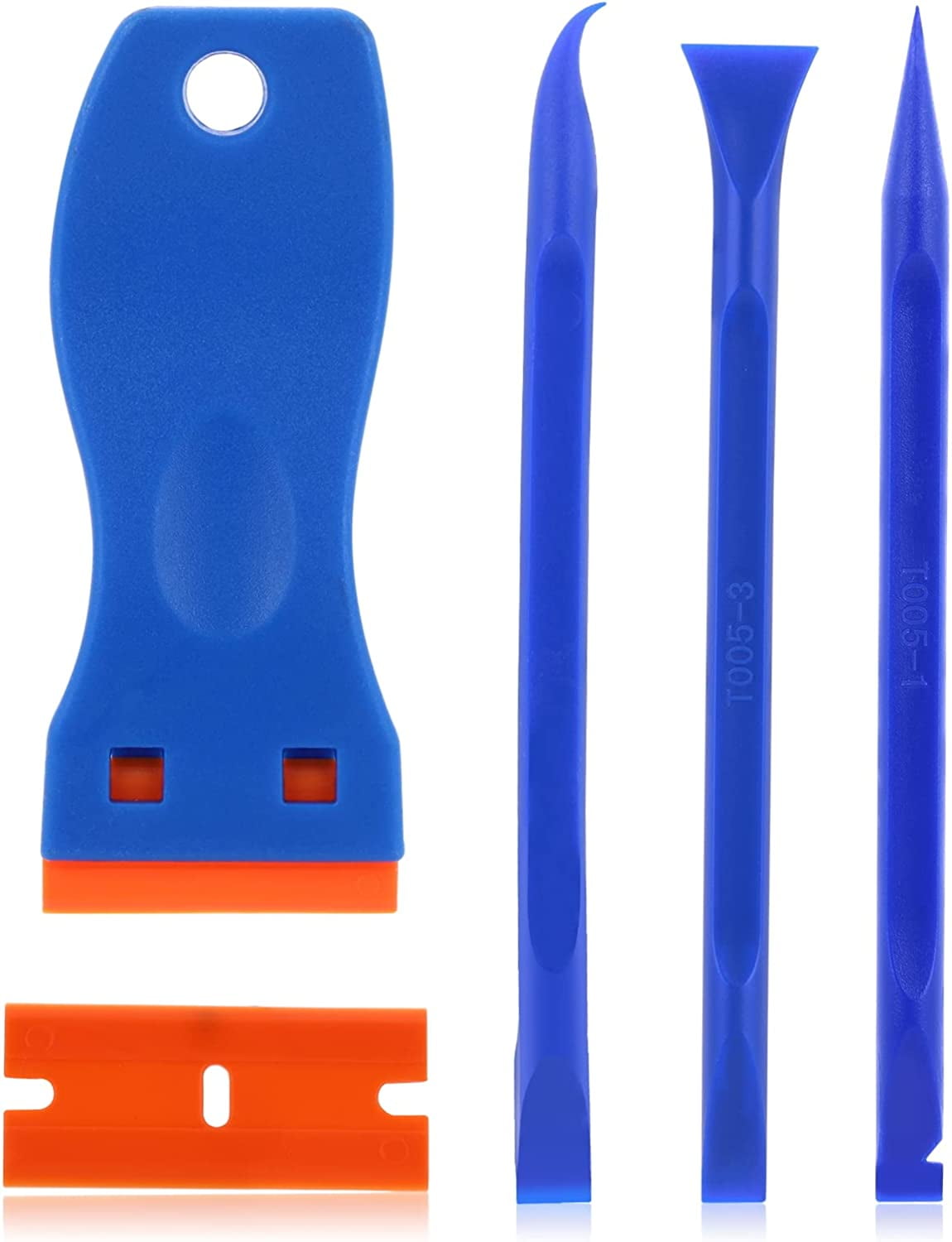 Multipurpose Plastic Scraper Non-Scratch Scraper Tool Kits Window Glass ...