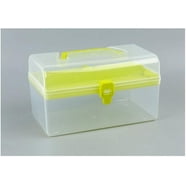 Rubbermaid Wrap n Craft Plastic Storage Container with Snap Tight Lid ...