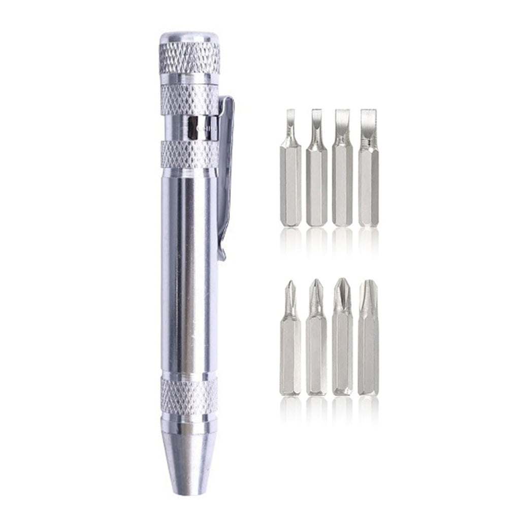 Multipurpose Pocket Screwdriver Tool Set 8 Head for Precisions Device ...