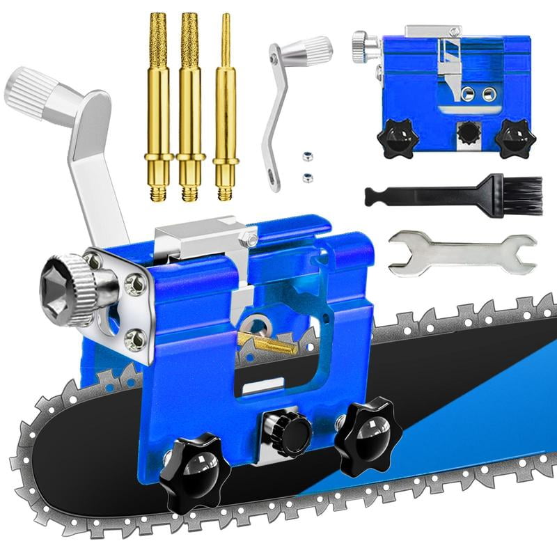 Multipurpose Portable Chain Saw Blade Sharpener for Fall Gift, 1 Set ...