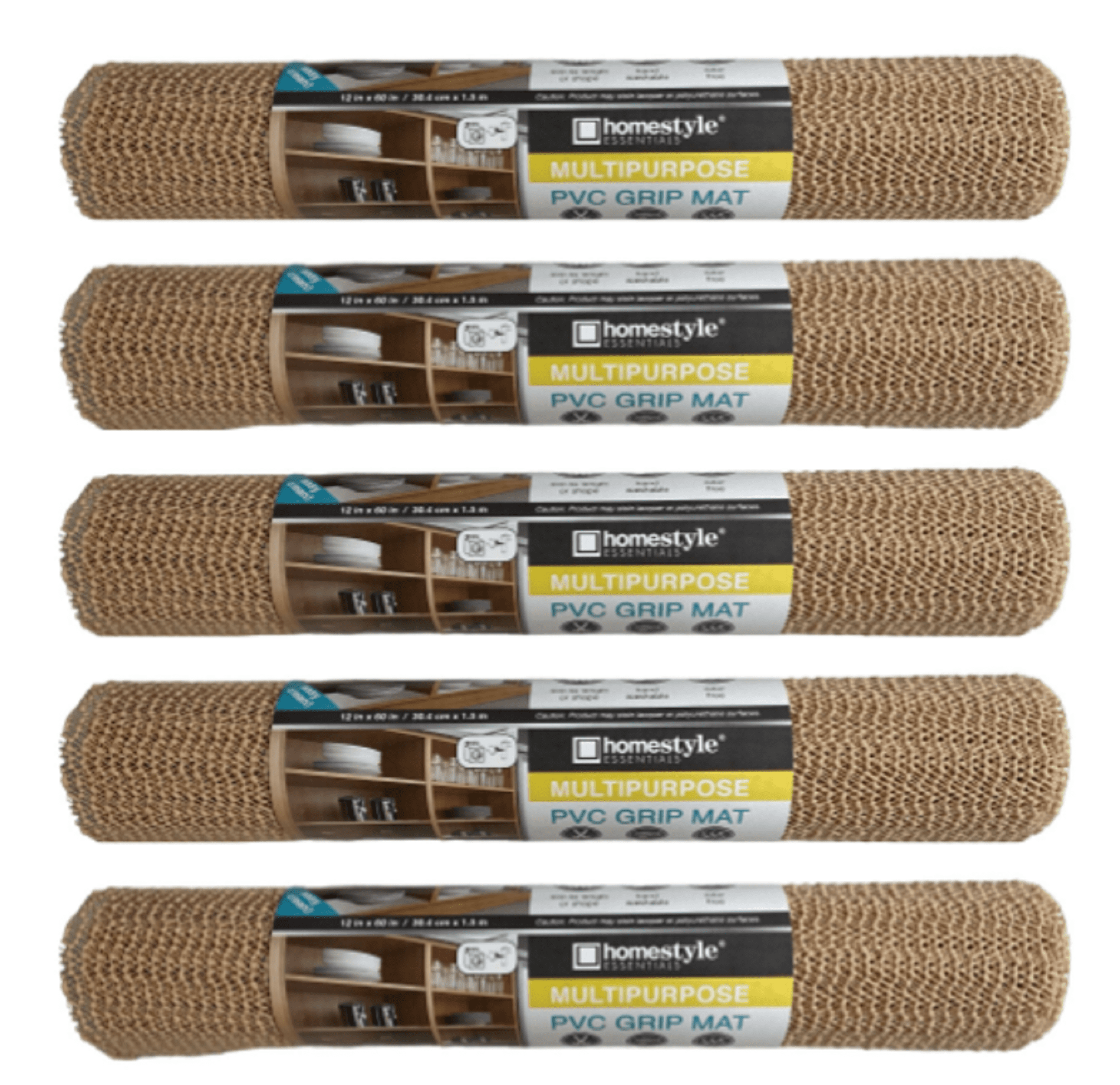 Multipurpose Pvc Grip mat odor Free hand washable Trim to Length or ...