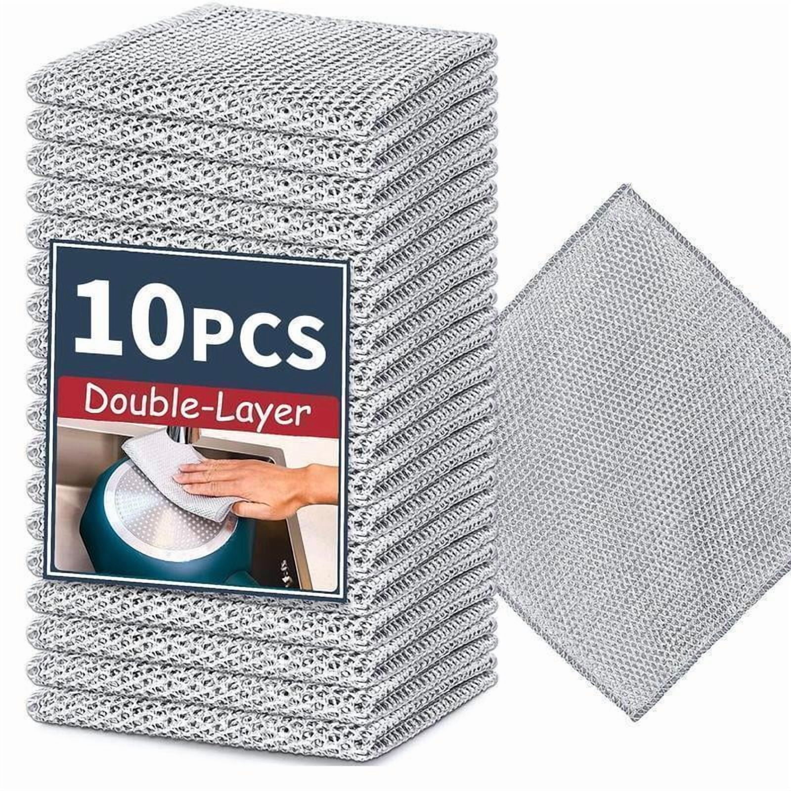 Multipurpose Reusable Wire Dishcloths 20 Counts single layer ...