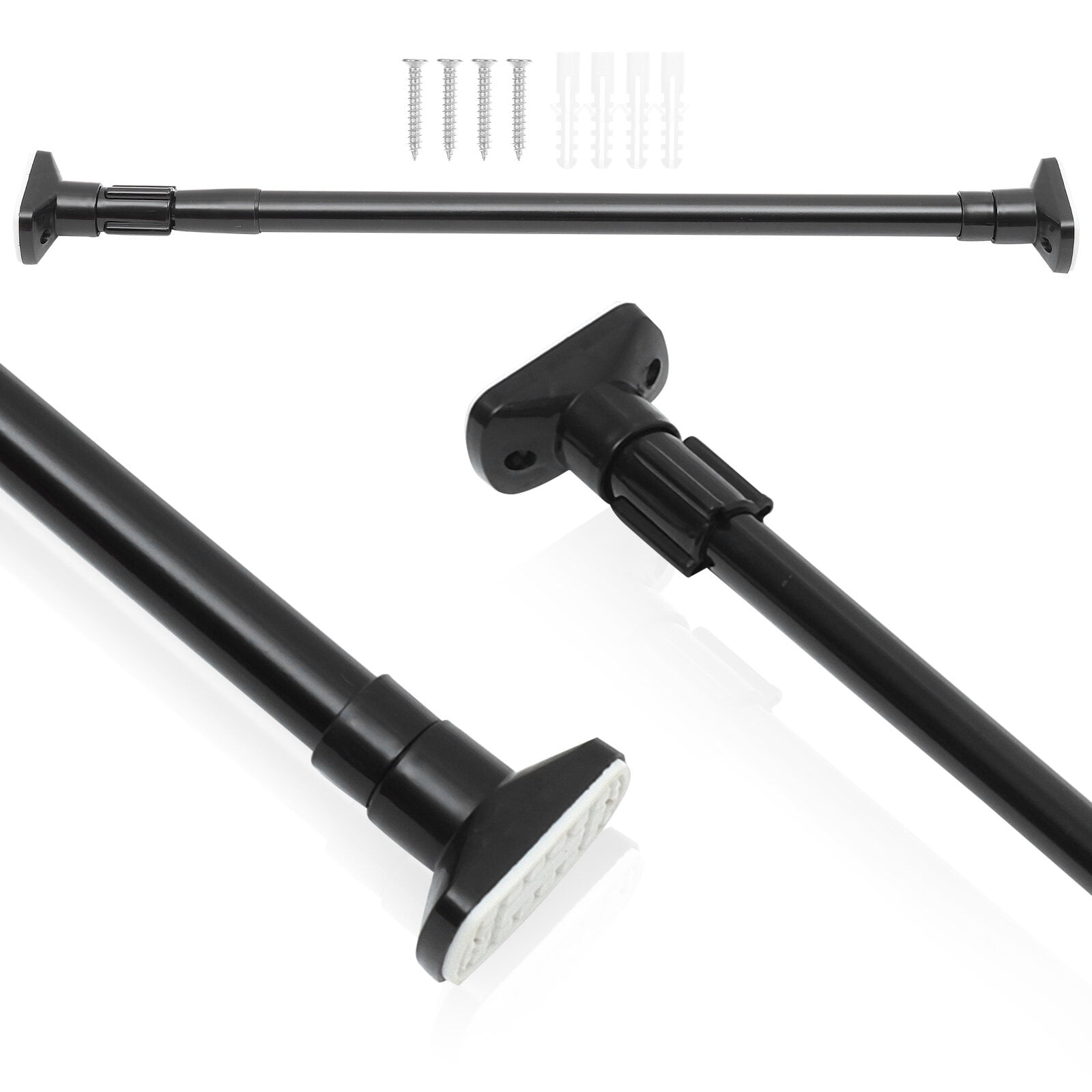 Multipurpose Rod Stainless Steel Extendable Shower Curtain Rod Clothes ...