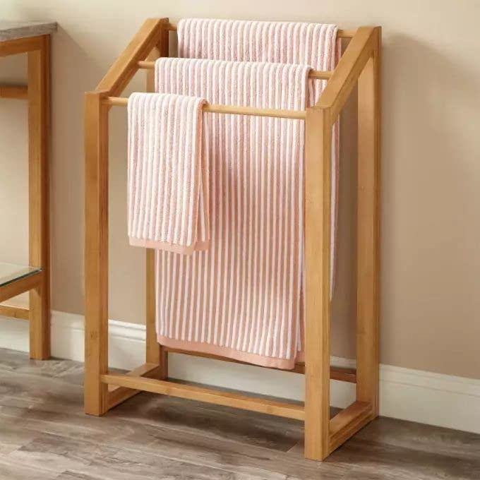 Multipurpose Rosewood Towel Racks for Bathroom Tier Free Standing ...