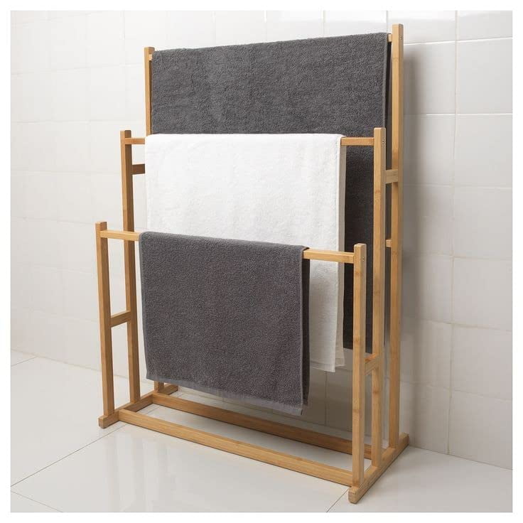 Multipurpose Rosewood Towel Racks for Bathroom Tier Free Standing ...