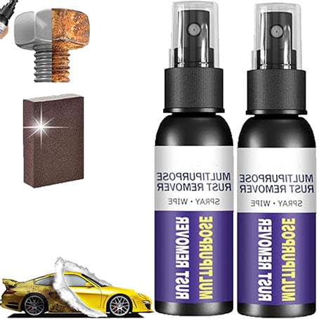 Multipurpose Rust Remover Spray, 1.69 floz Powerful Rust Remover Spray ...