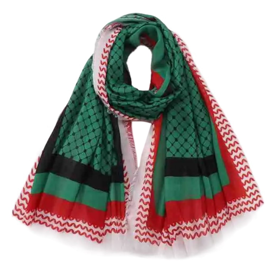 Multipurpose Scarf Shawl, Keffiyeh Wrap Hijab for Casual and Sports ...