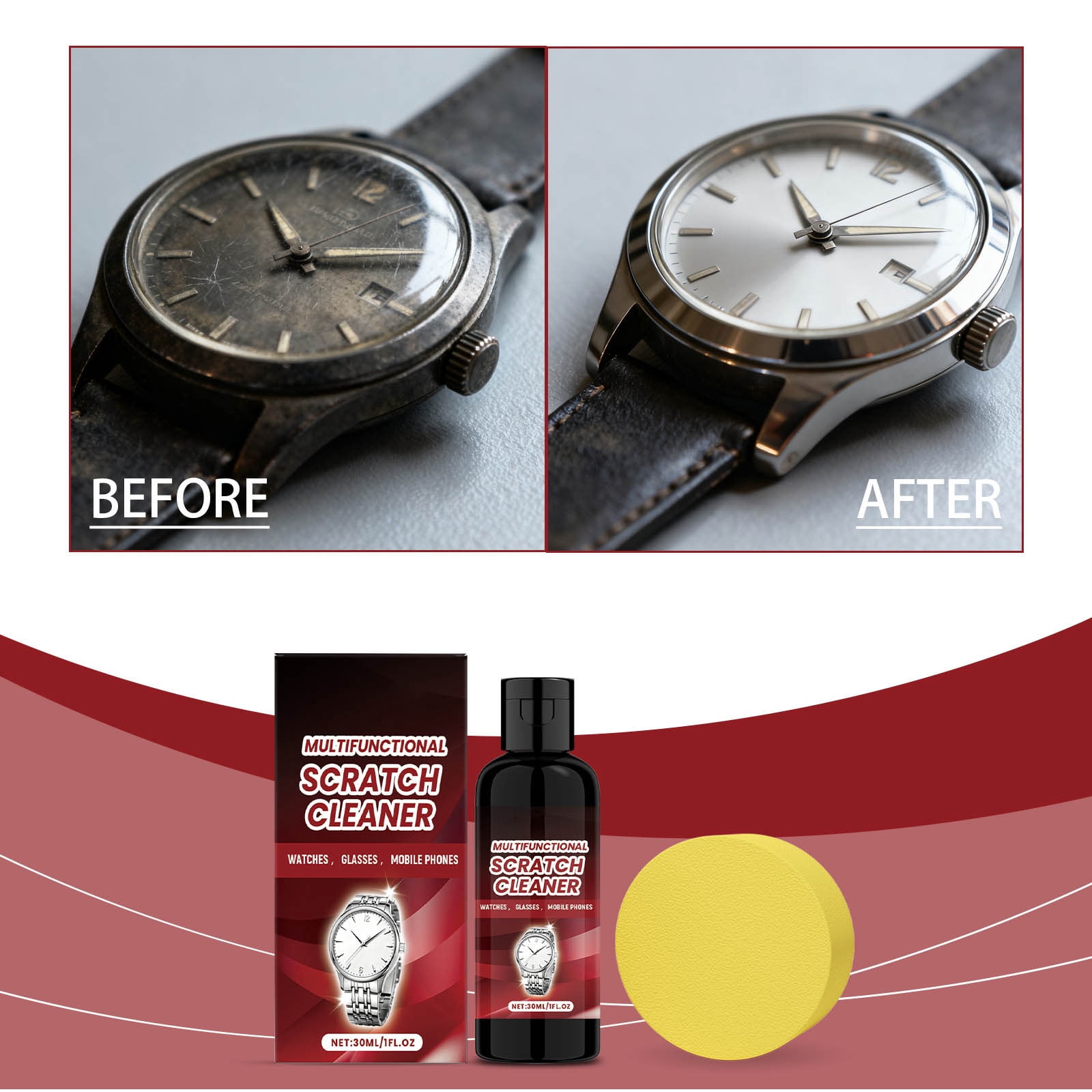 Multipurpose Scratch Repair Cream 30ml | Cleans Stains, Polishes ...