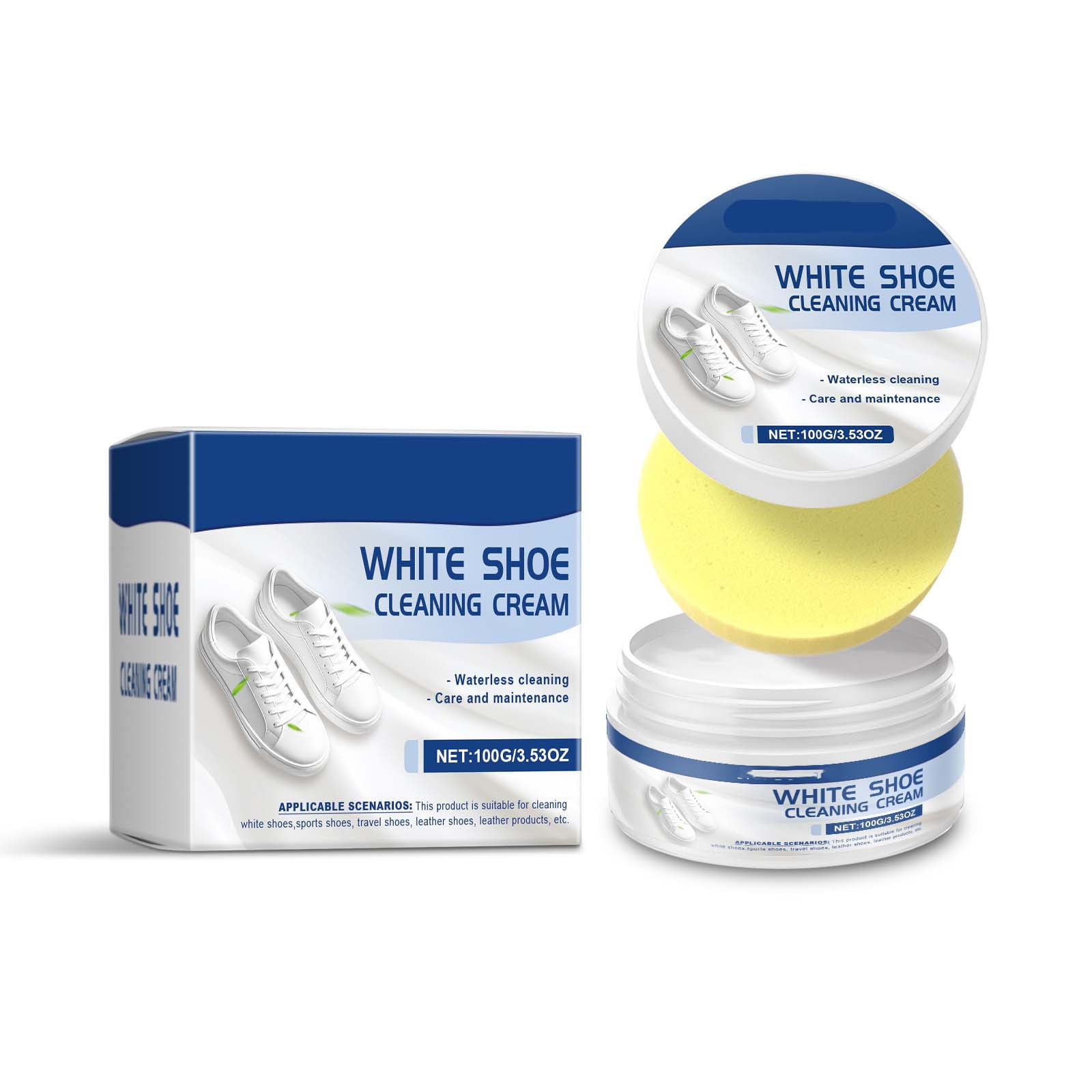 Multipurpose Shoe Polish Cleaning Cream - Remove Stains Shoe Cream ...