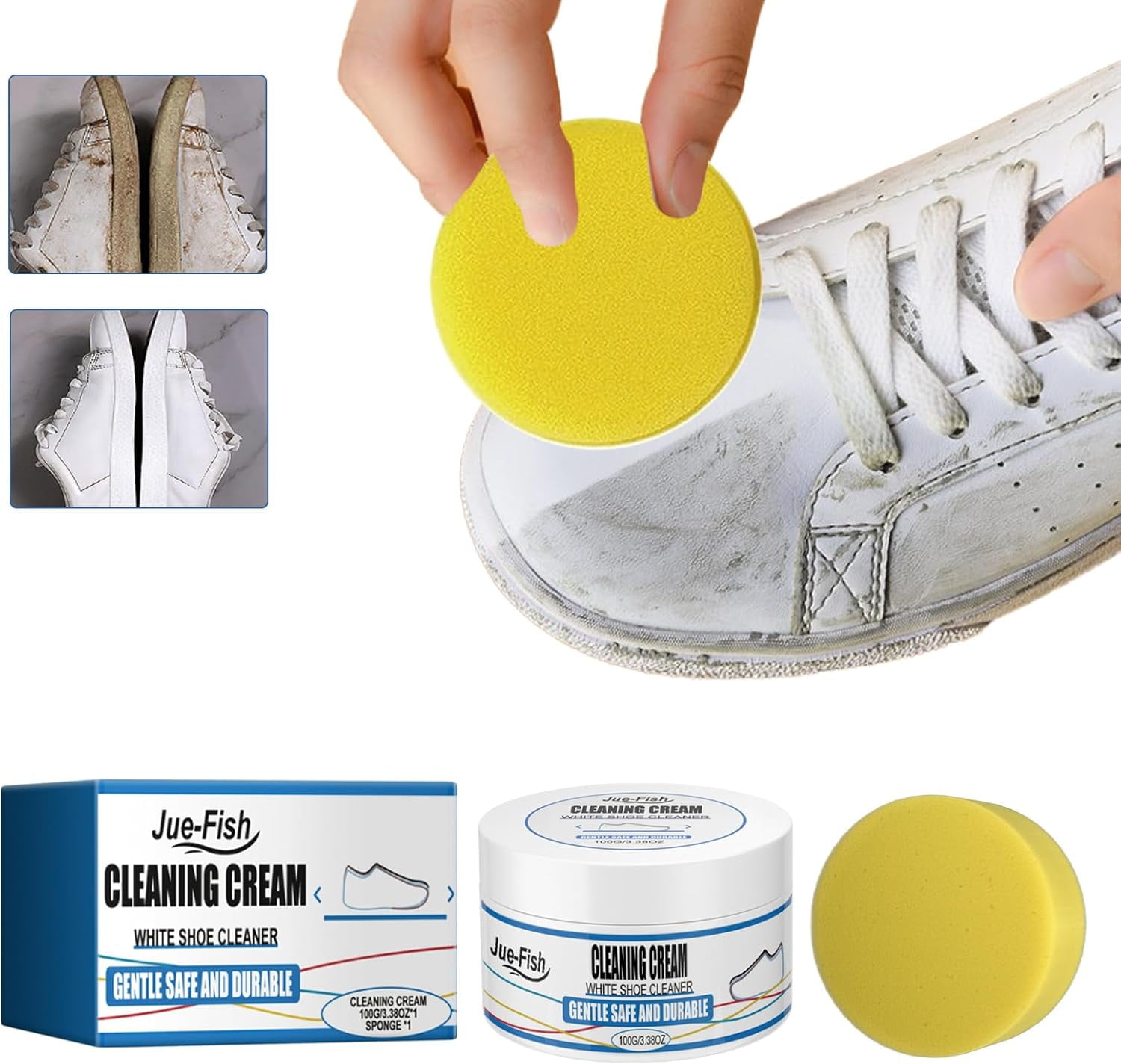 Multipurpose Shoe Polish Cleaning Cream,White Shoe Cleaning Cream ...