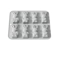 Multipurpose Silicone Rabbits Cake Mold Easy Releases French Mousses ...