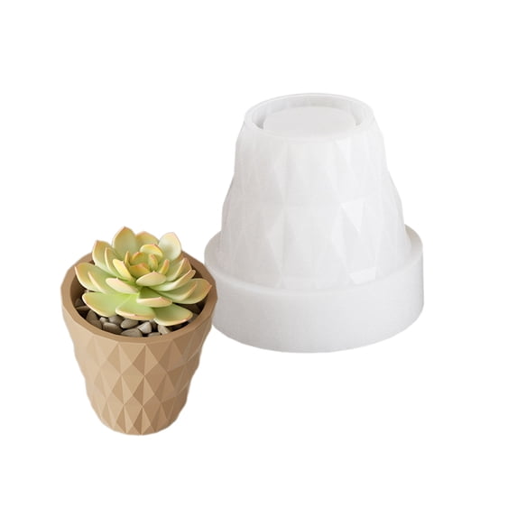 Multipurpose Silicone Vase Flower Pots Mold Practical Silicone Vase ...