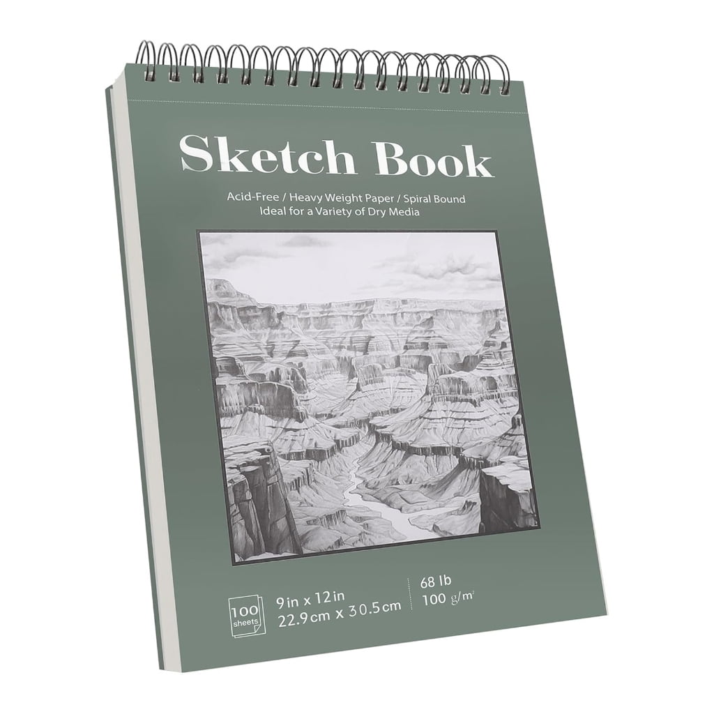 Multipurpose Sketchbook Premium Smooth Paper Drawing Book For Charcoal ...